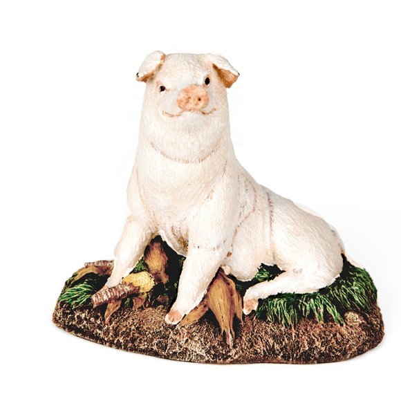 Aus-Ben Studios | Accents | Ausben Studios Pig Figurine 4 Inches Tall ...